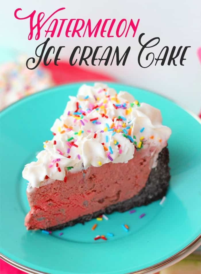 Delicious Ice Cream Cake
