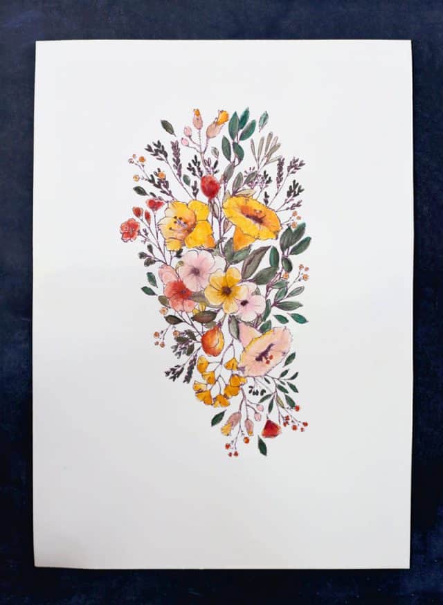 How to Print on Watercolor Paper | Fynes Designs