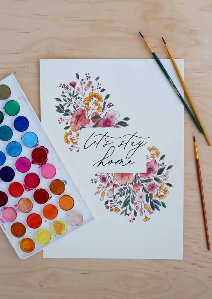 How to Print on Watercolor Paper | Fynes Designs