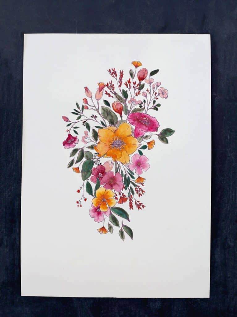 How to Print on Watercolor Paper | Fynes Designs