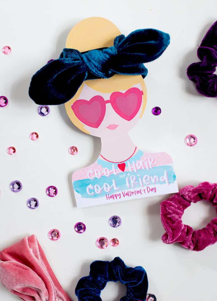DIY Hair Tie Valentine | Canada DIY | Fynes Designs