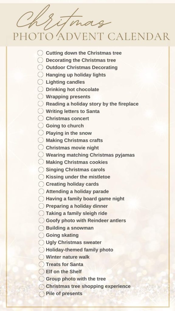 Create Your Own Festive DIY Christmas Photo Advent Calendar | Fynes Designs