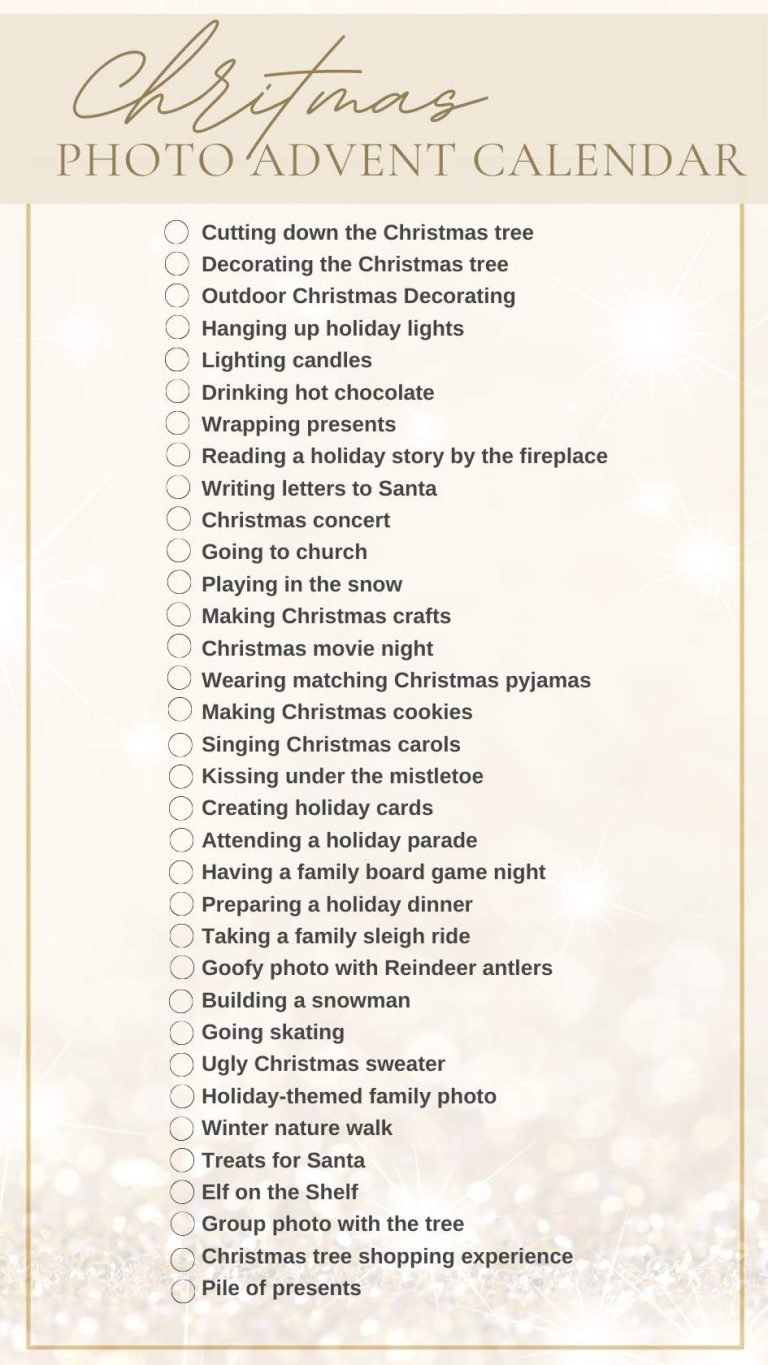 Create Your Own Festive DIY Christmas Photo Advent Calendar | Fynes Designs