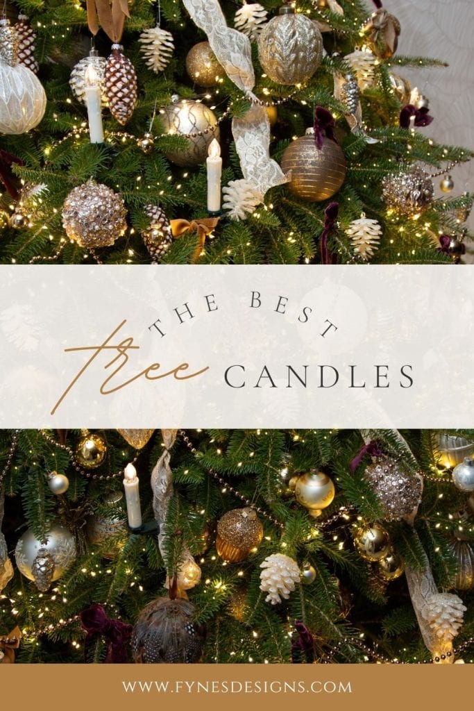Everything You Need to Know About Candles For A Christmas Tree | Fynes ...