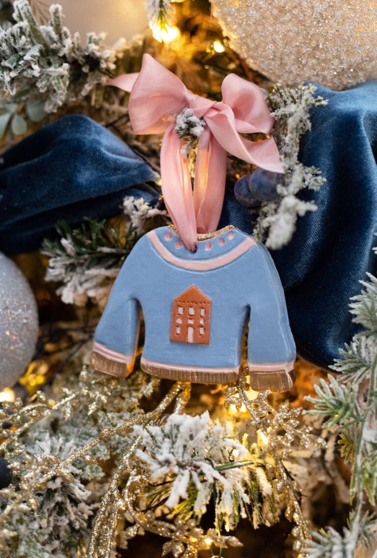 Christmas Air Dry Clay Ideas: Easy & Cute DIY Ornaments | Fynes Designs
