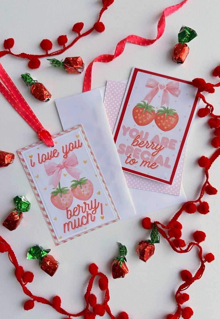 Homemade Valentine Cards: Creative Ideas and Free Printable | Fynes Designs