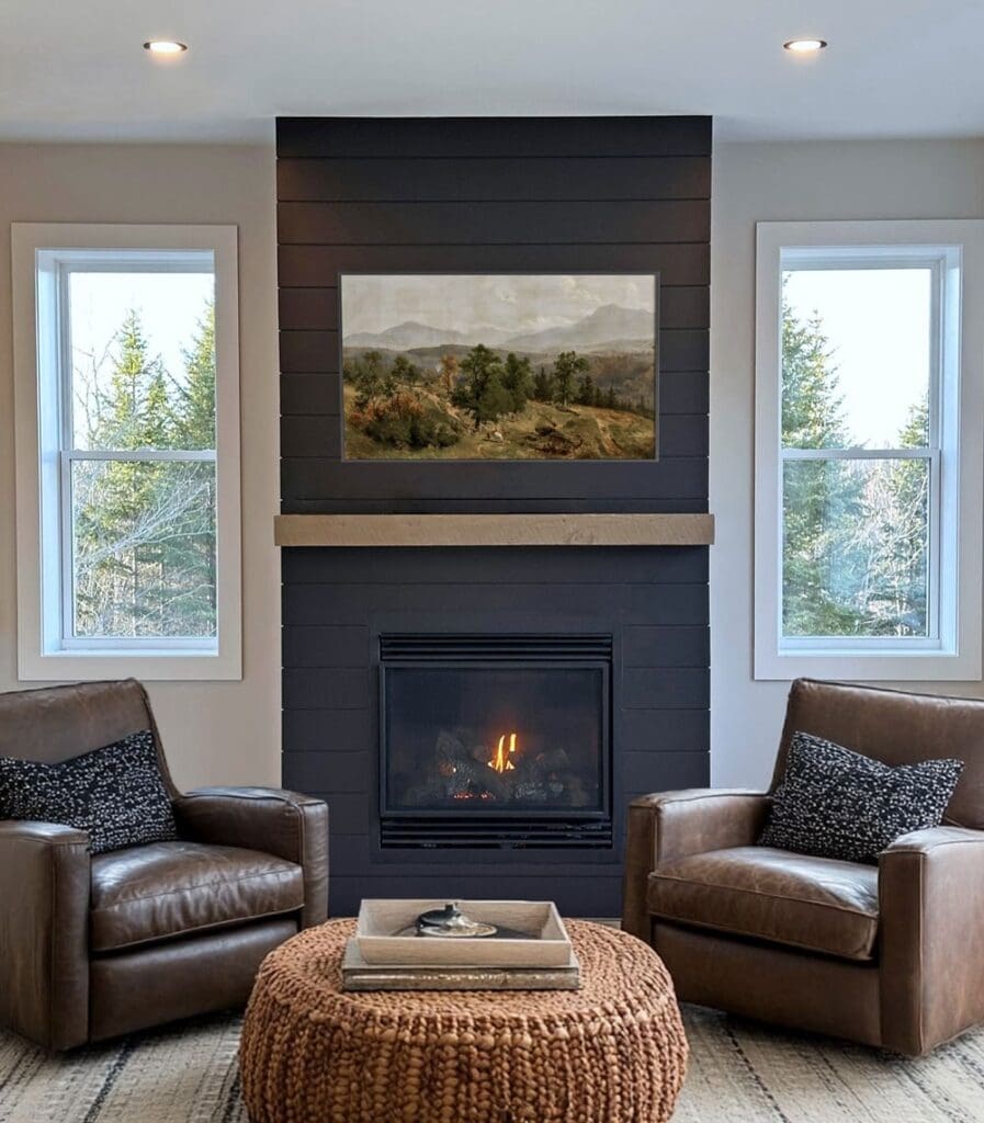 Shiplap Designs For Fireplace Walls
