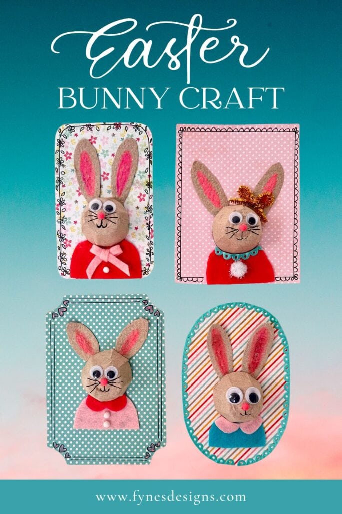 Fun And Easy Bunny Crafts For Kids: Egg Carton Easter Bunny | Fynes Designs