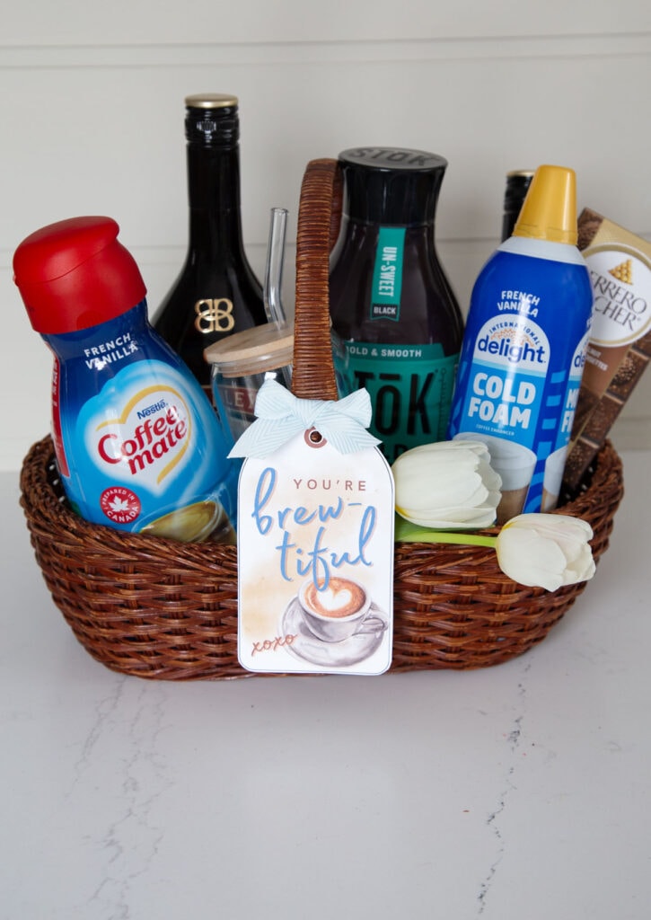 Cheers to Mom: DIY Drink-Themed Mother's Day Gift Baskets | Fynes Designs